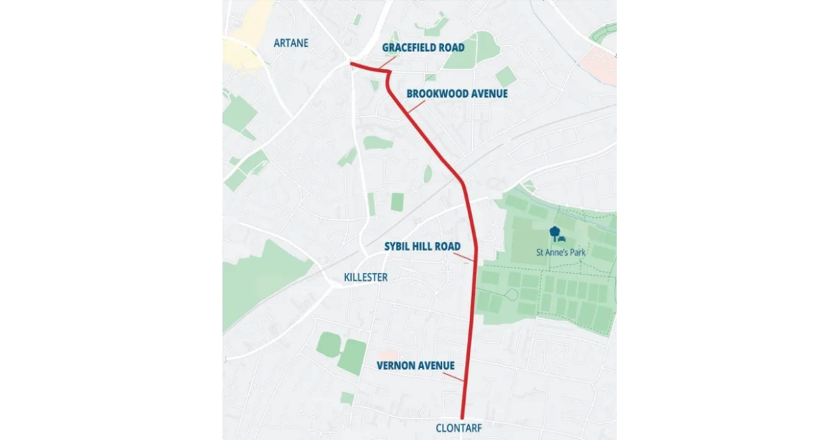 Gracefield Road to Vernon Avenue Active Travel Scheme | Dublin City Council