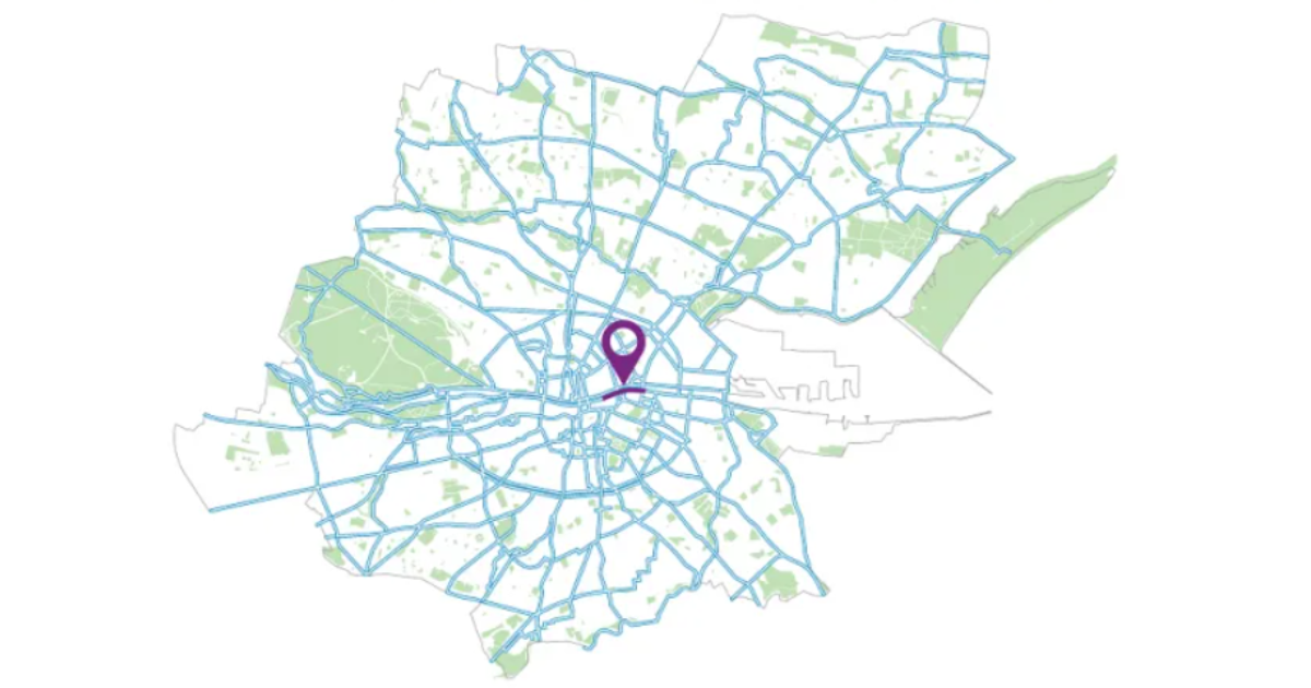 The Liffey Cycle Route: George's Quay to Aston Quay | Dublin City Council